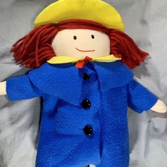 Toys | Vintage 1994 Eden Madeline Rag Doll Plush Stuffed Animal Toy Red ...